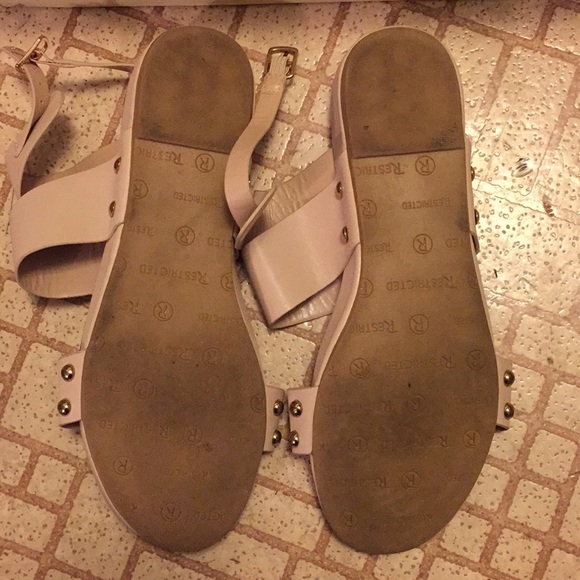 Restricted | Shoes | Nude Sandals | Poshmark